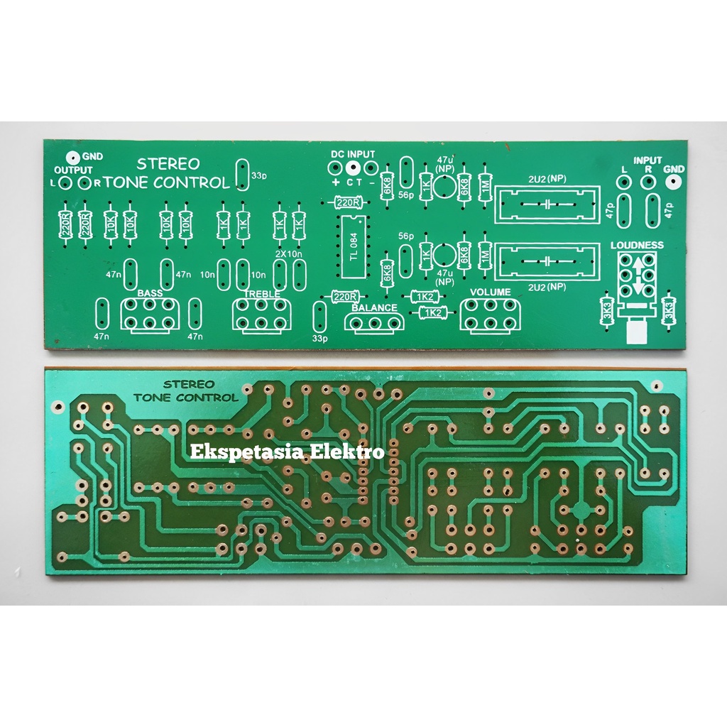 Jual PCB Stereo Control IC TL084 | Shopee Indonesia