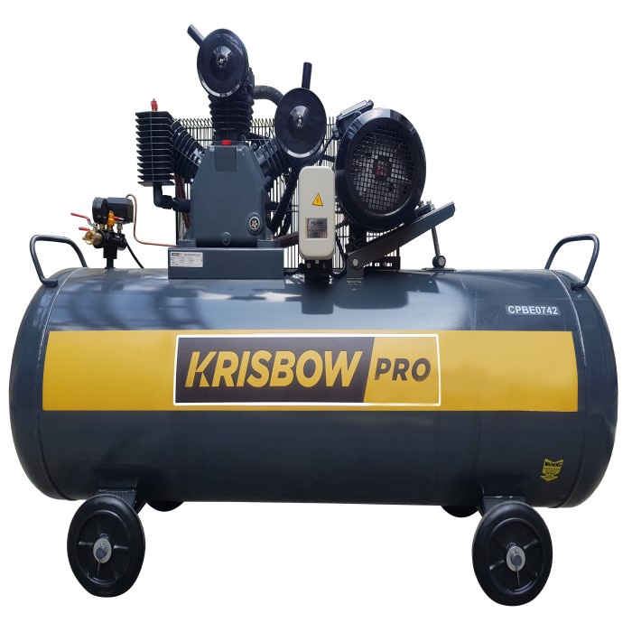 Jual COMPRESSOR 7.5HP 420L 12BAR 380V 3PH KRISBOW 10029565 | Shopee ...