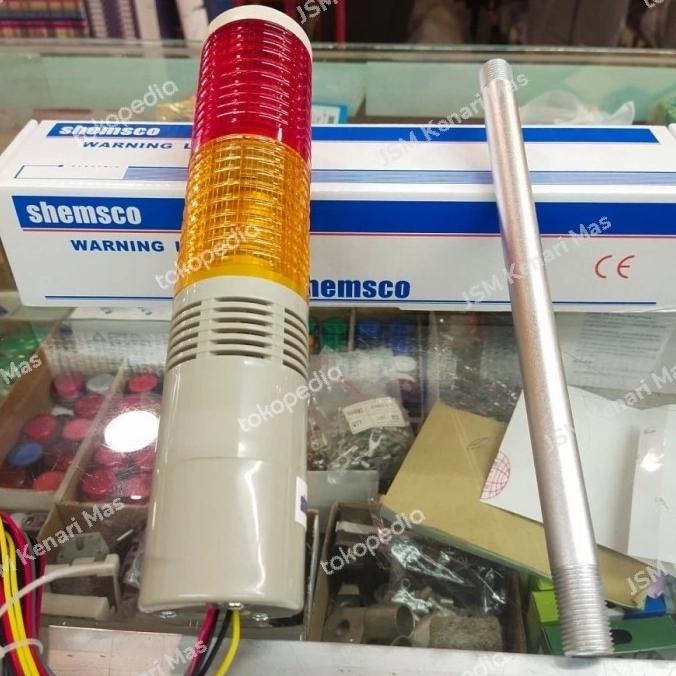 Jual Lampu Tower Light / Lampu Menara 2 Warna Shemsco Steady(Diam ...