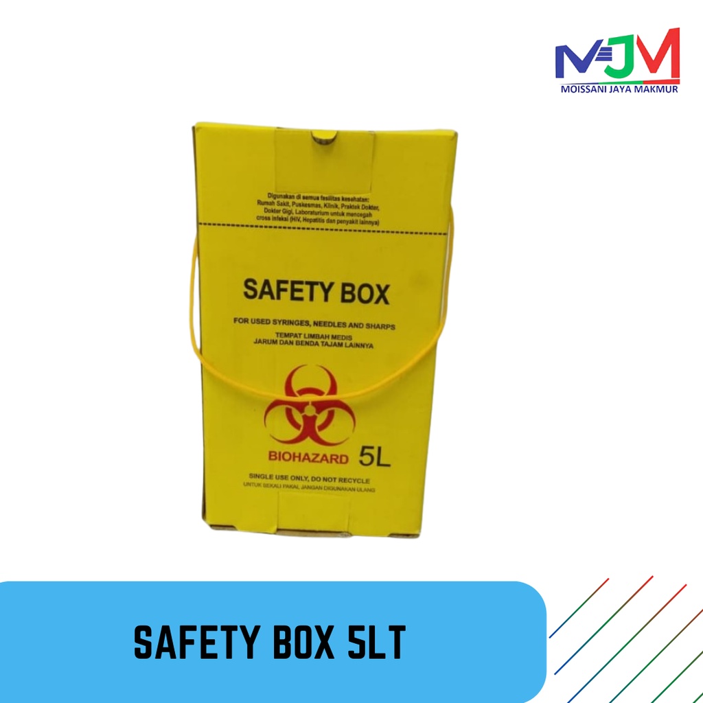 Jual Safety Box Biohazard Kotak Limbah Medis 5 Liter 12 Liter | Shopee Indonesia