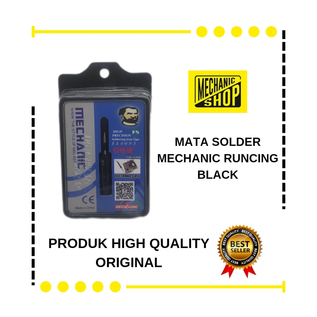 Jual MATA SOLDER MECHANIC RUNCING (BLACK) | Shopee Indonesia