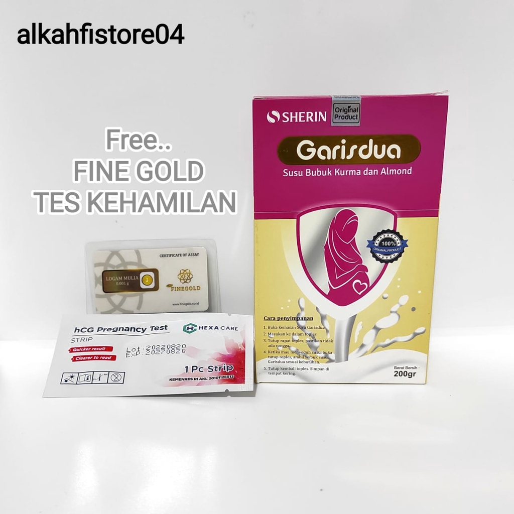 Jual SUSU PENYUBUR KANDUNGAN SHERIN GARISDUA SUSU BUBUK KURMA MUDA DAN ...