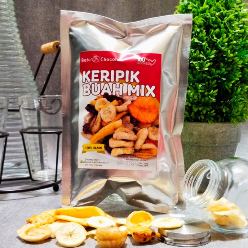 Jual Keripik Buah Apel Nangka dan sayur ( Isi: 200 Gram ) Oleh Oleh ...