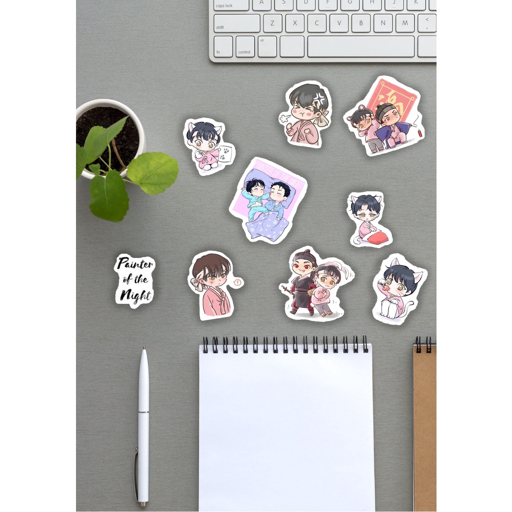 Jual Set Sticker Manhwa BL Yaoi / Painter of The Night / Love is An ...