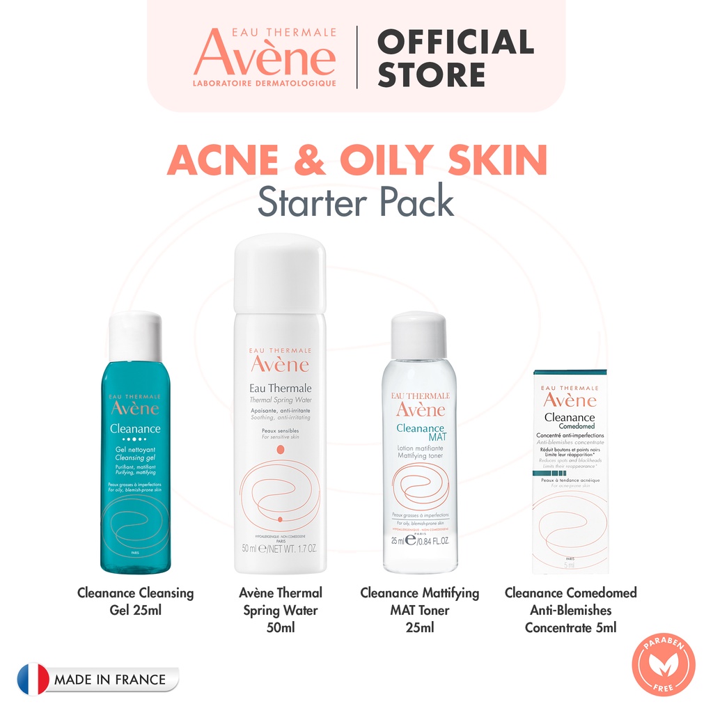 Jual Avene Acne & Oily Starter Pack | Shopee Indonesia