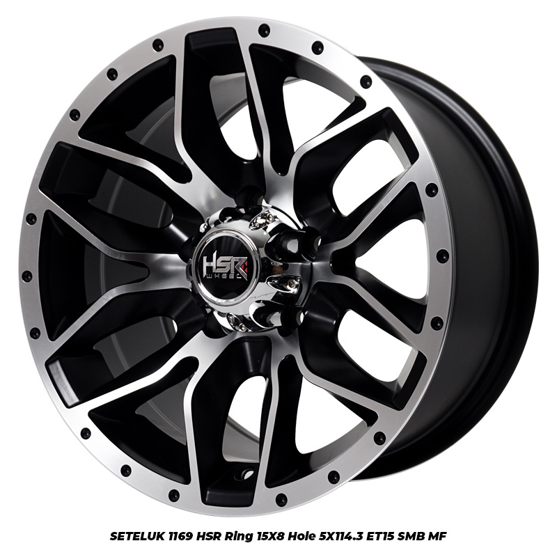 Jual Velg Mobil Ring 15 HSR SETELUK 1169 Velg R15 Model Offroad Innova ...