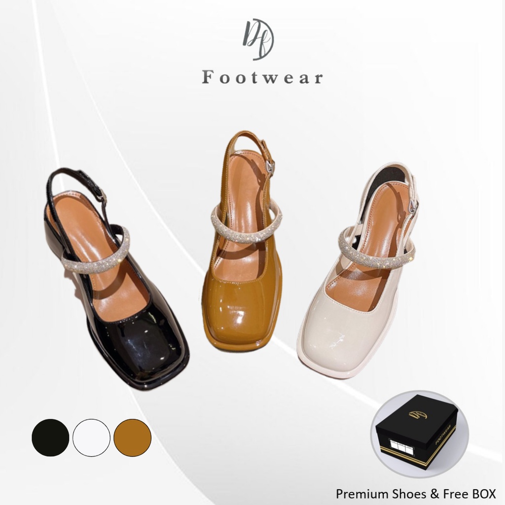 Jual [DF FOOTWEAR] DF 648 Sepatu Docmart / Sepatu Loafers Wanita ...