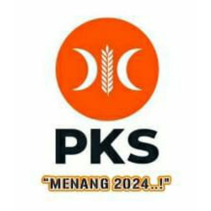 Jual Stiker PKS Menang 2024. ukuran 5 cm Rp.100/pcs. | Shopee Indonesia