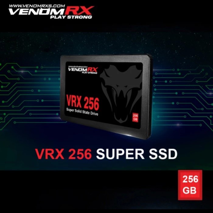 Jual SSD VenomRX VRX Sata 128GB / 256GB | Shopee Indonesia