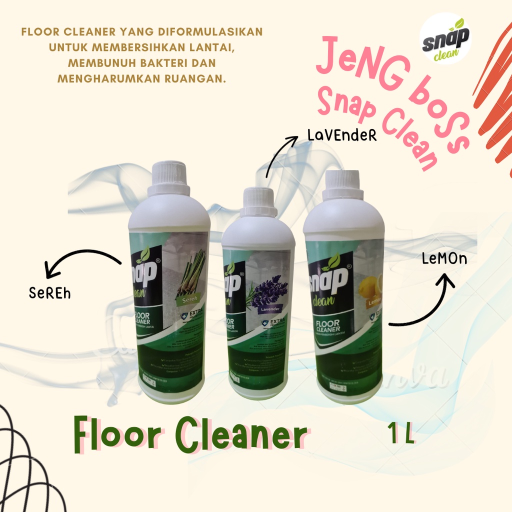 Jual Snap Clean Floor Cleaner ( Pembersih Lantai ) | Shopee Indonesia