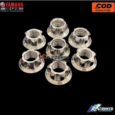 Jual mur 14 probolt stainless stenlis (1pcs) | Shopee Indonesia