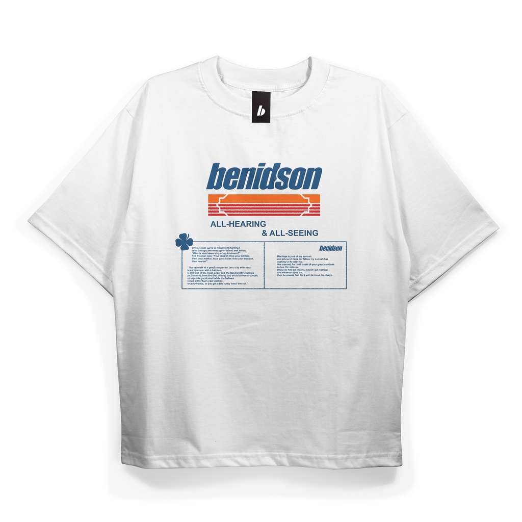 Jual Benidson Oversized Tshirt White Preaching | Shopee Indonesia