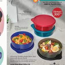 Jual Large Deep Bowl Tupperware | Shopee Indonesia