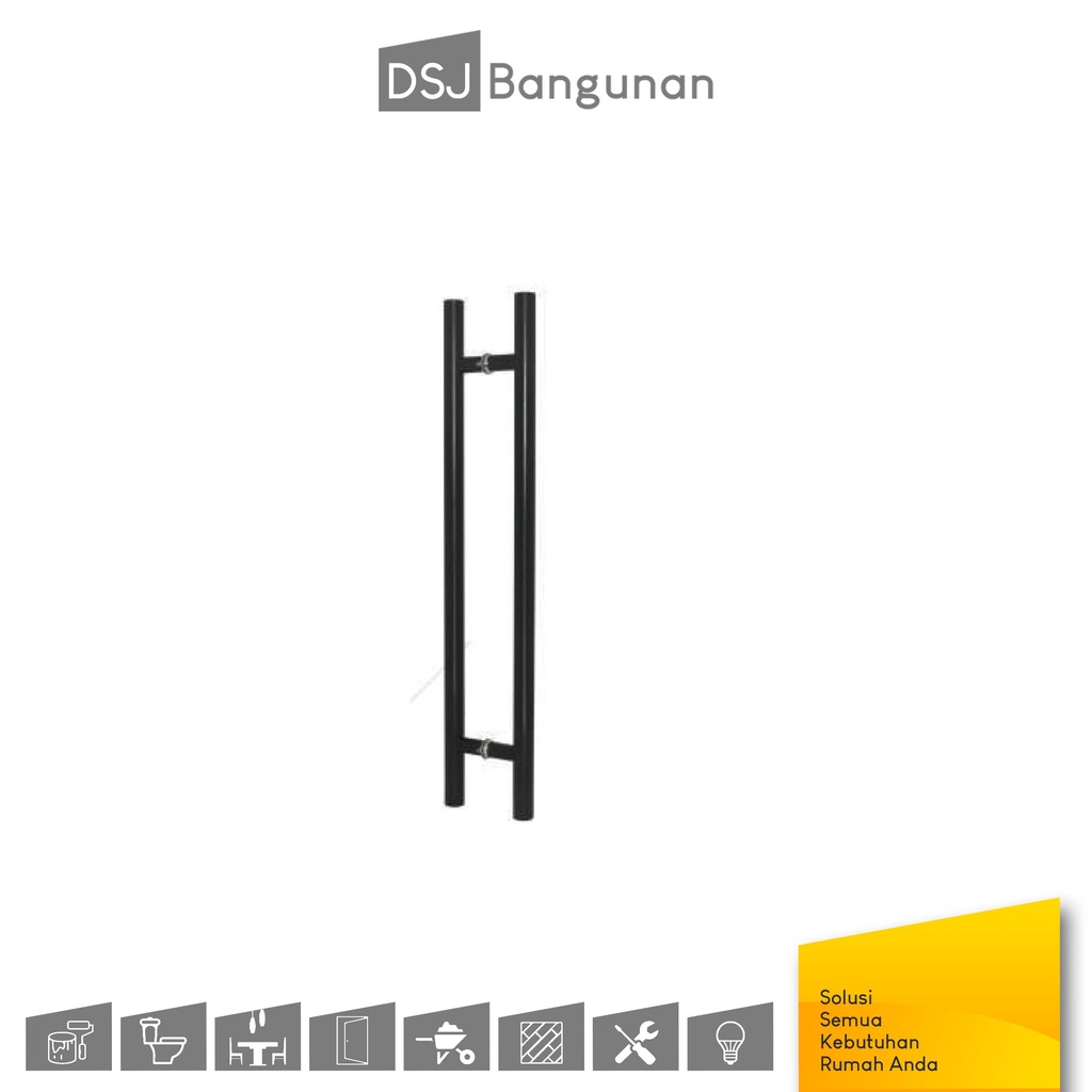 Jual Dekkson Pull Handle Deluxe PH DL802 32X800X600 Matt Black / Gagang ...