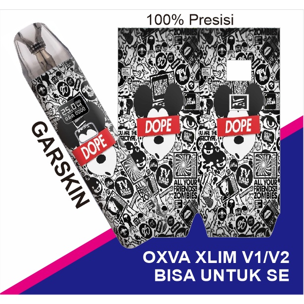 Jual STIKER GARSKIN XLIM doodle black white 01 | Shopee Indonesia