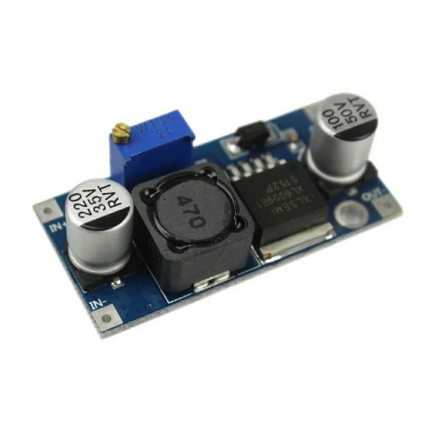 Jual XL6009 ADJUSTABLE DC STEP UP MODULE 4A BOOST CONVERTER VDC XL-6009 ...