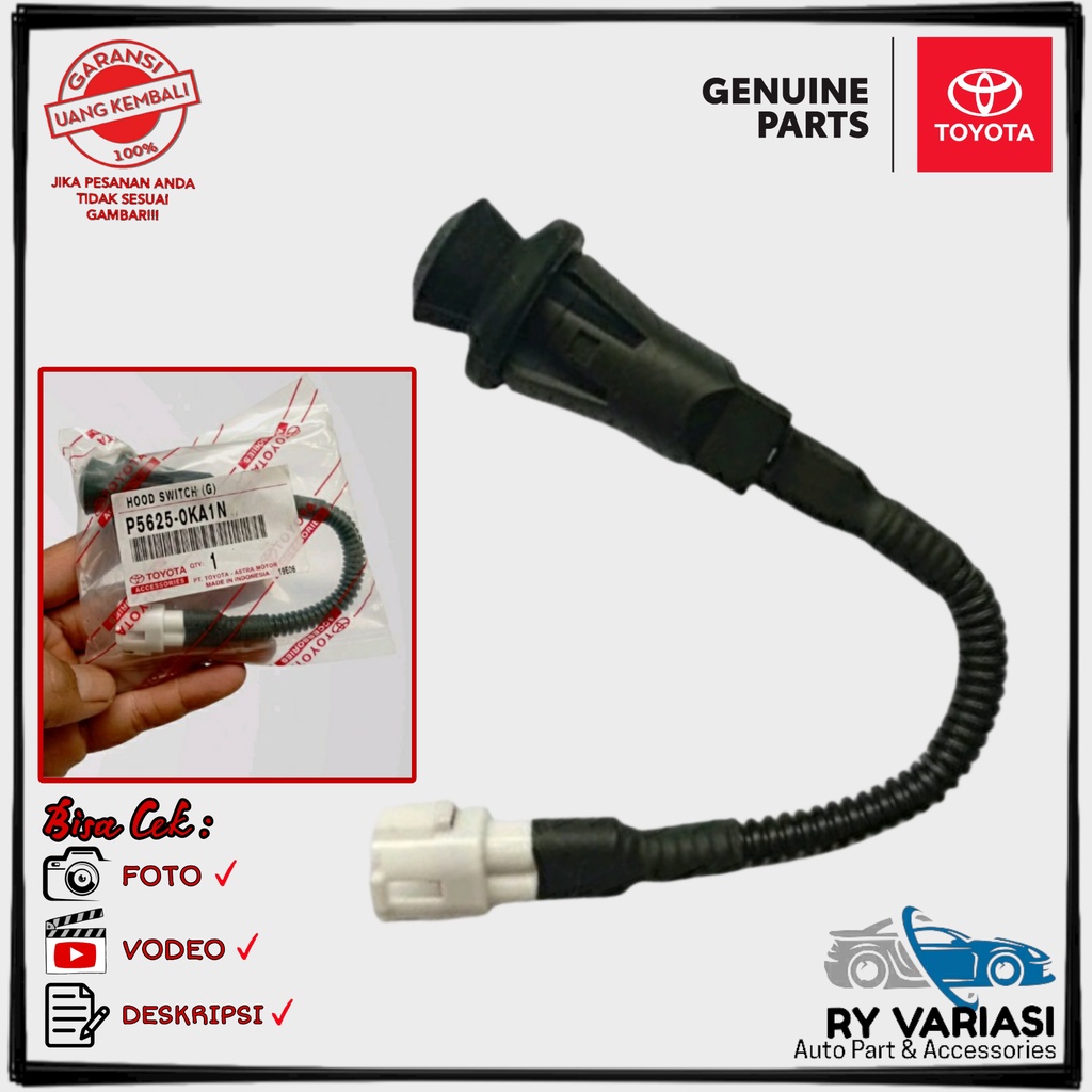 Jual Switch Kap Mesin Innova Reborn Original/ Engine Hood Innova Reborn ...