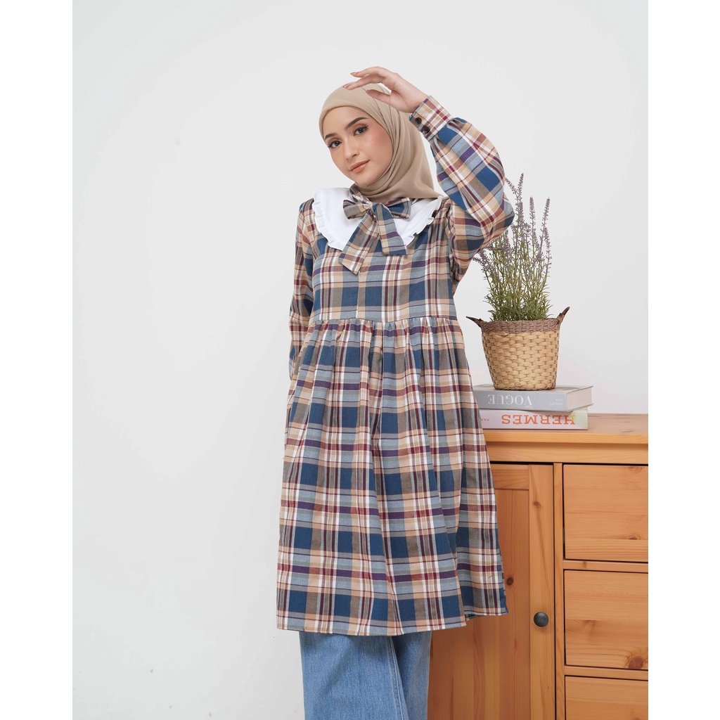 Jual Maydee Yoona Midi Shappire | Shopee Indonesia