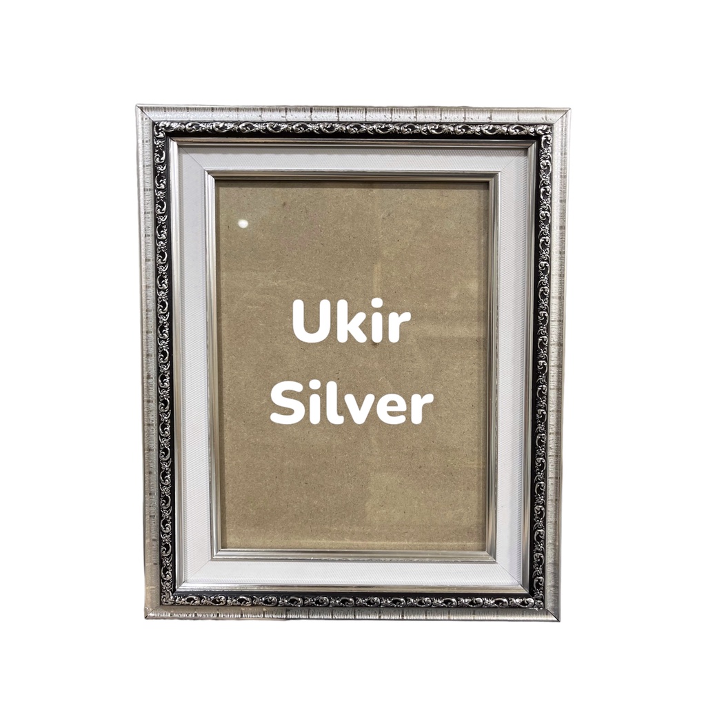 Jual FRAME A3 30x40 DOUBLE LINEN UKIR/BINGKAI A3 DENGAN KACA HIASAN ...