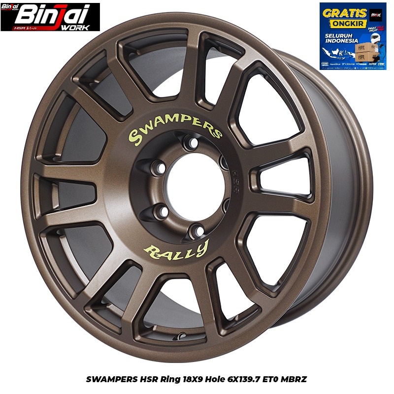 Jual modifikasi velg mobil semi offroad hsr swmpers ring 18 untuk ...