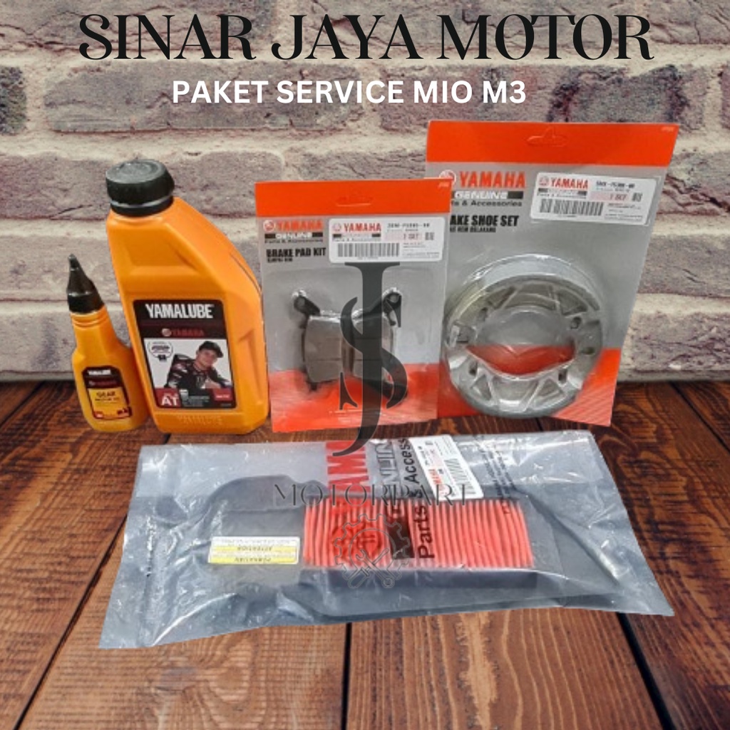 Jual Paket Service Yamaha Mio M3 (Oli+Gear+Paket kampas dan discpad + Filter udara) | Shopee ...