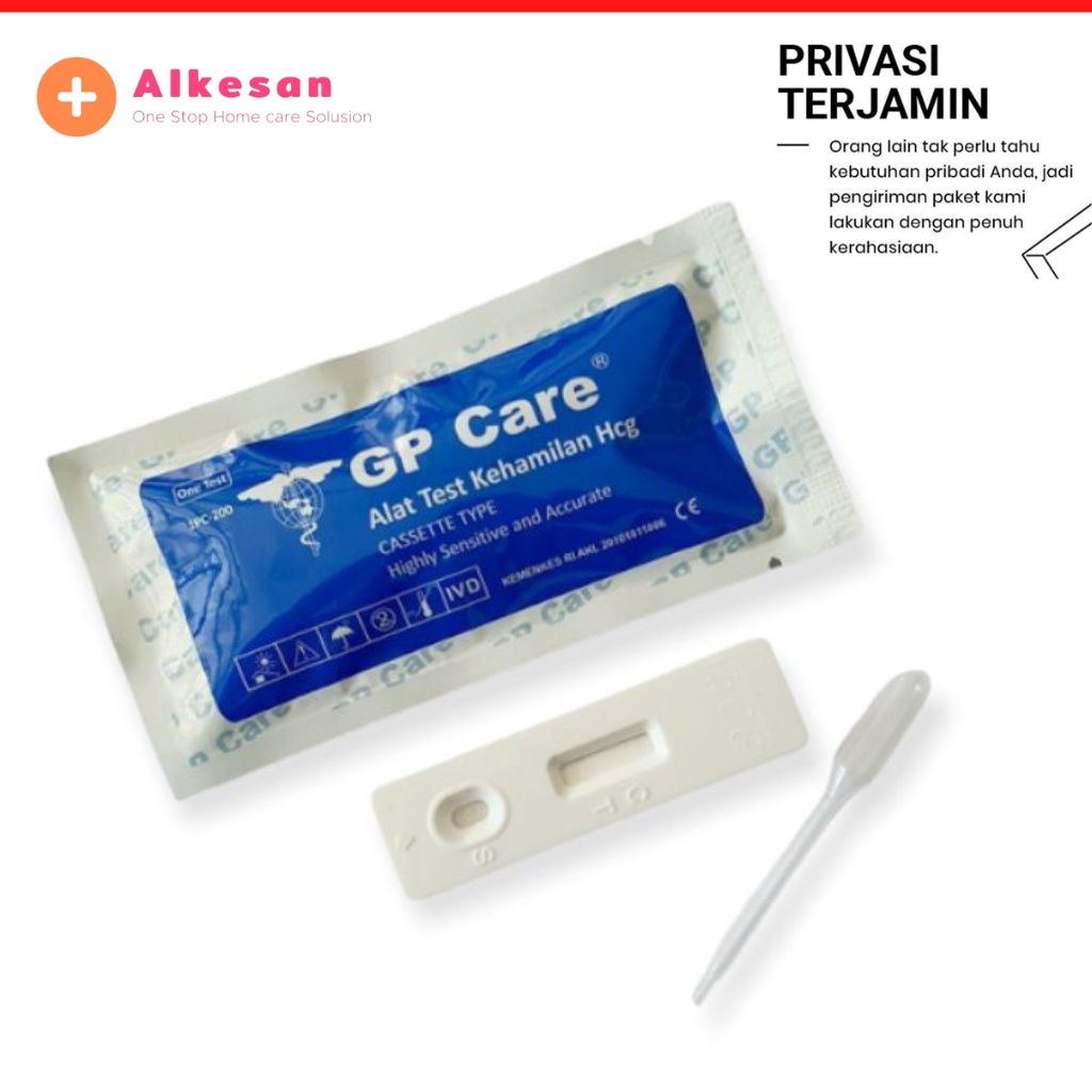 Jual Test pack Tespek Tes Kehamilan GP Care Casete | Shopee Indonesia