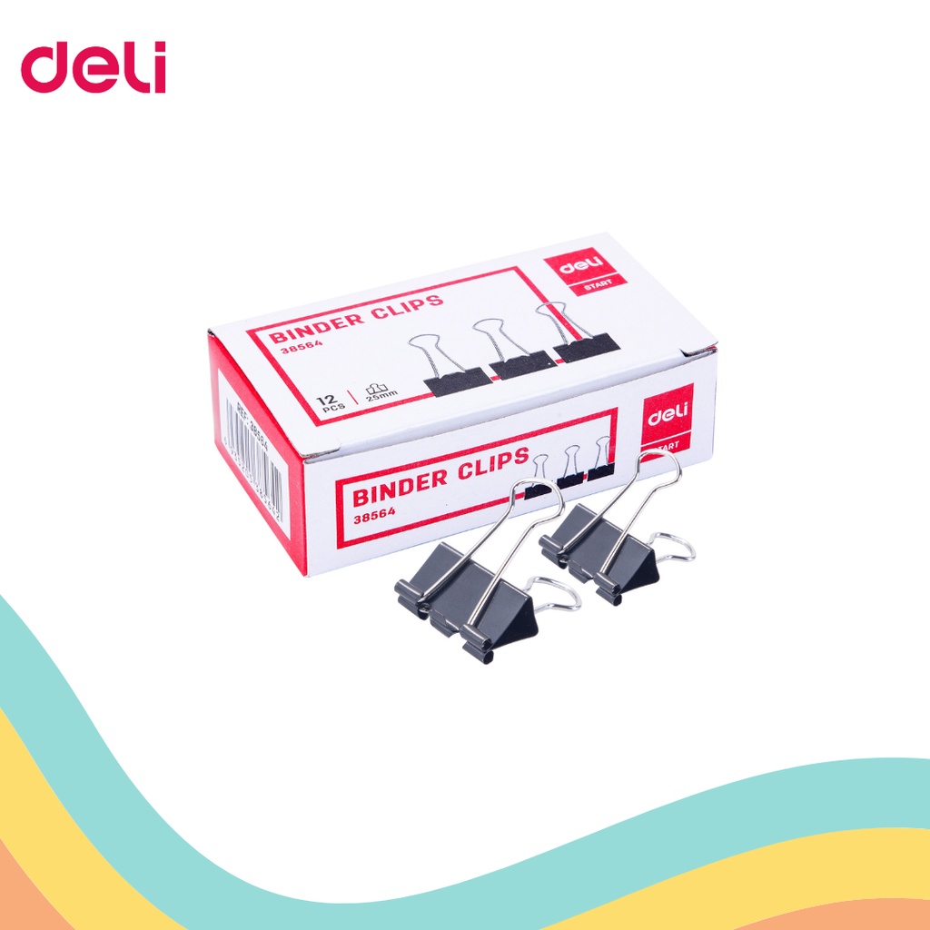 Jual BINDER CLIP DELI E-38564 (1 BOX) | Shopee Indonesia