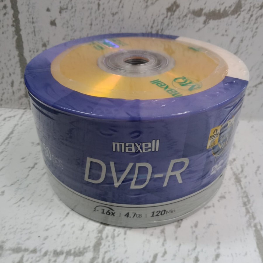 Jual DVD-R Maxell 16X 4.7GB (50pcs) | Shopee Indonesia