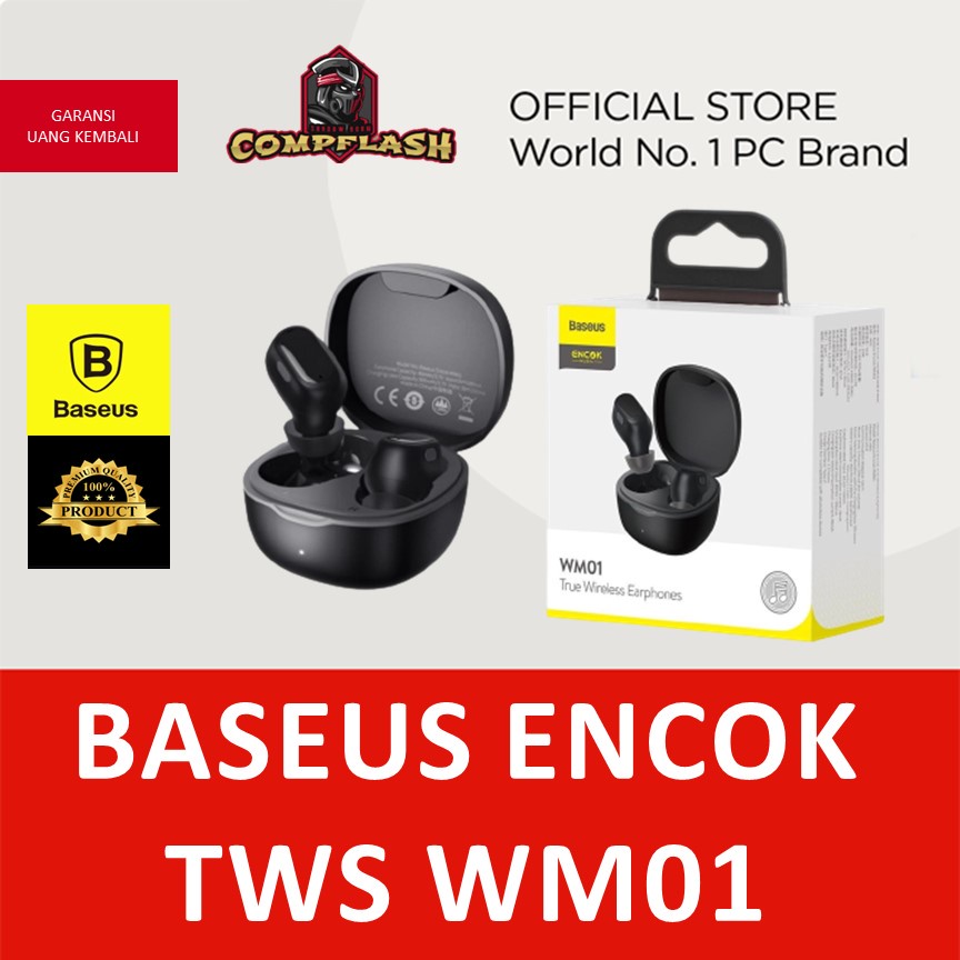 Jual BASEUS ENCOK TWS WM01 | Shopee Indonesia