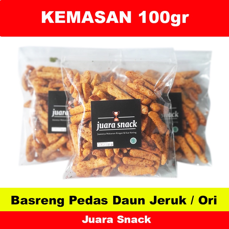 Jual Basreng 100gr Juara Snack | Shopee Indonesia