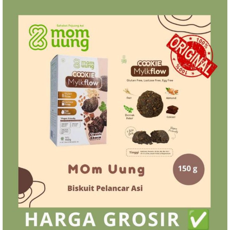 Jual Mom Uung Cookie Mylkflow - 150 g | Shopee Indonesia