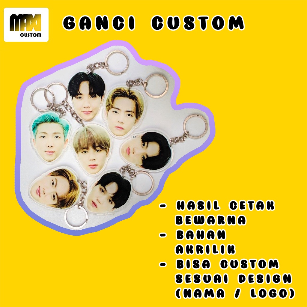 Jual GANCI CUSTOM UV / GANTUNGAN KUNCI UV / GANCI AKRILIK | Shopee ...