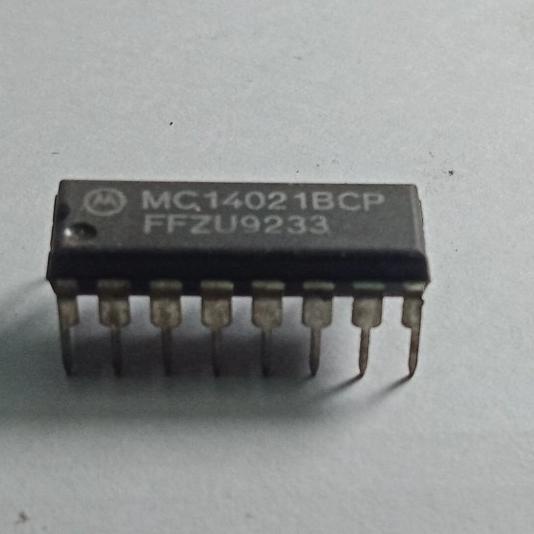 Jual IC MC14021BCP DIP16 CD4021 4021 CMOS 8 BIT PARALLEL IN SERIAL OUT ...