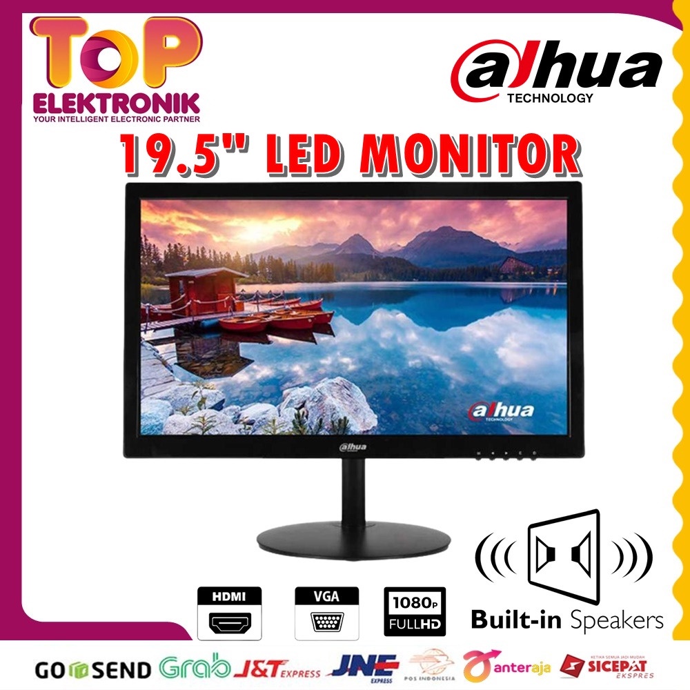 Jual LED Monitor DAHUA Built-in Speaker TPELEKTRONIK | Shopee Indonesia