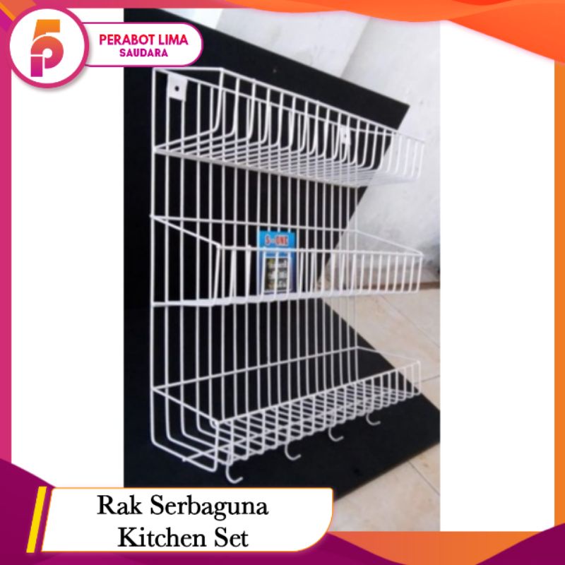 Jual Kitchen Set Rak 3 susun/Kitchen Set Rak 2 Susun/ Rak Serbaguna/Rak ...
