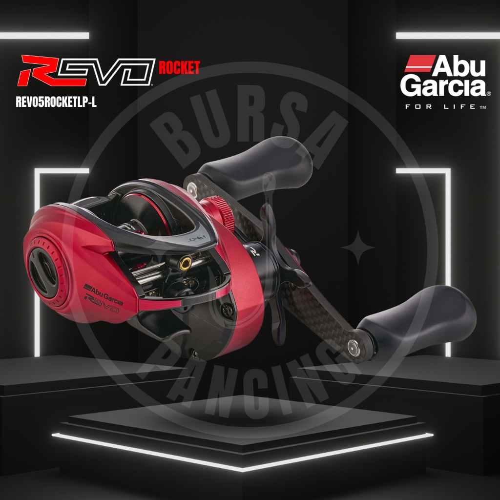 Jual ABU GARCIA Reel Baitcasting REVO5 ROCKET LP-L 10+1BB REVO GEN5 Duragear Gen II gear system ...