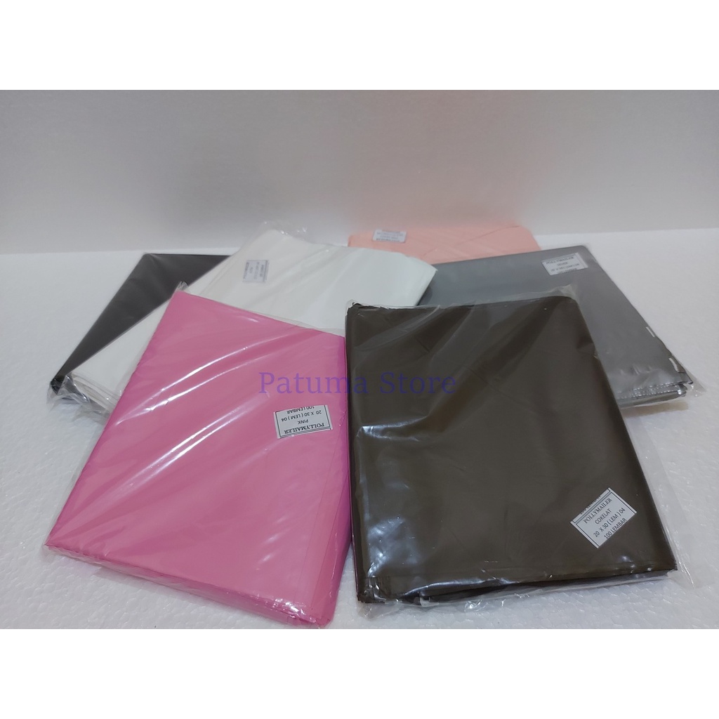 Jual Polymailer Warna Ukuran Terlengkap Besar Kecil Polimer Plastik ...