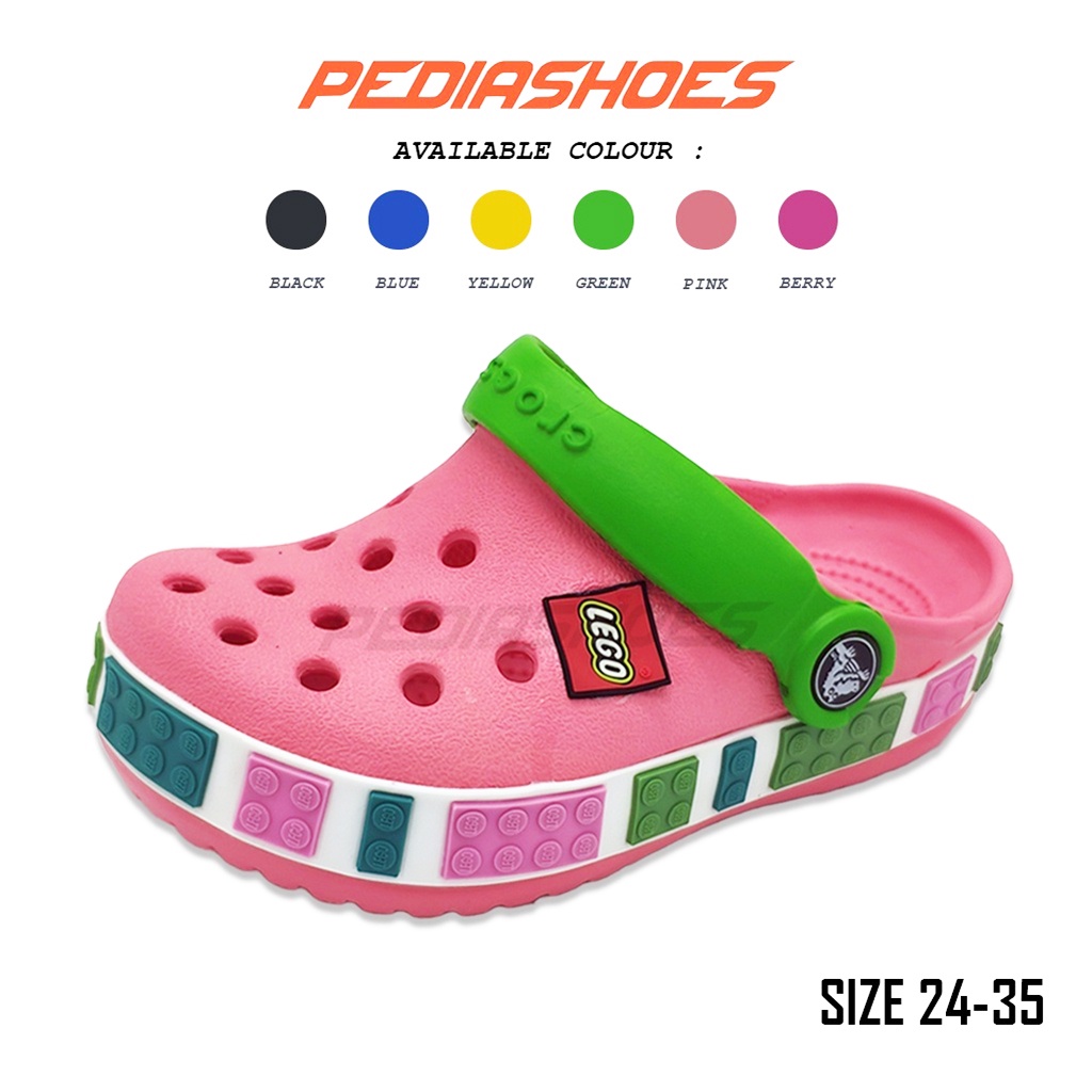 Jual Crocs Fun Lab Lego Kids Crocs Anak Cowo Cewe Sandal Anak Sandal ...