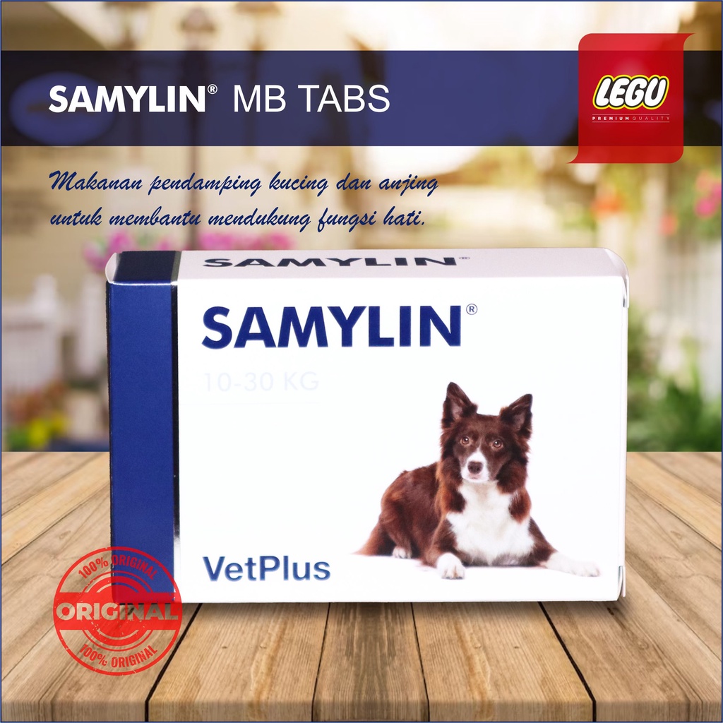 Jual Vetplus Samylin Medium Breed 10 Tablet | Shopee Indonesia