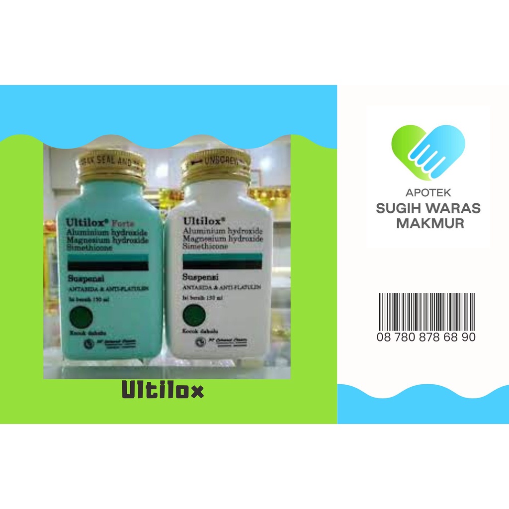 Jual Ultilox suspensi 150 ml | Shopee Indonesia