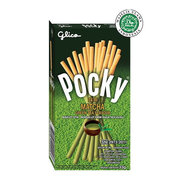 Jual GLICO POCKY MATCHA 33 GR | Shopee Indonesia