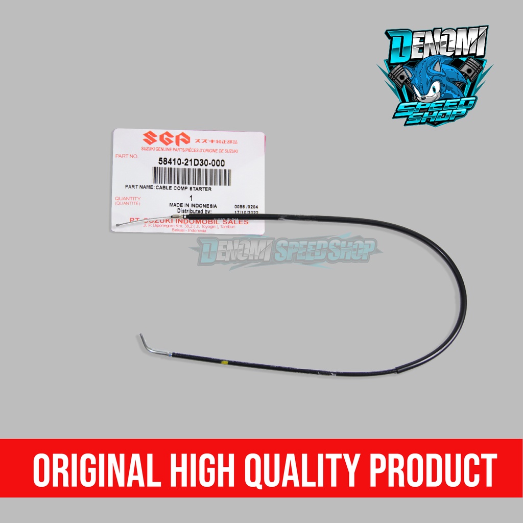 Jual Kabel Cuk Tali Chooke Cable Choke Suzuki Satria 2 Tak Hiu Lumba 58410-21D30 Original SGP ...