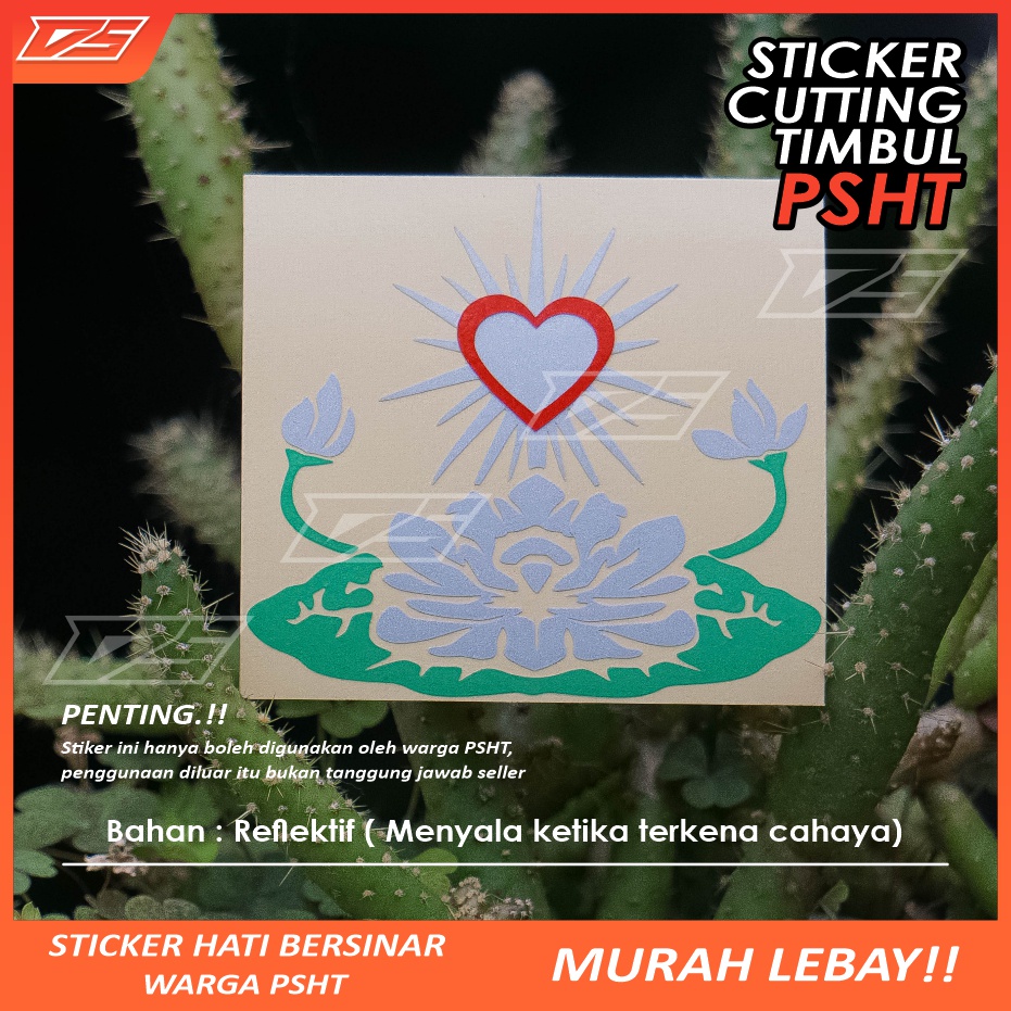 Jual Sticker Bunga Terate PSHT timbul | Shopee Indonesia