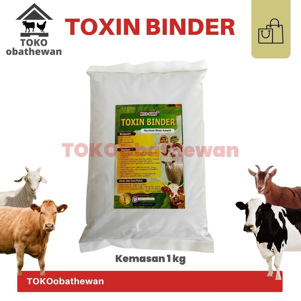 Jual TOXIN BINDER MYCOGUARD PLUS 1 Kg - Feed Additive Pengikat Toxin ...