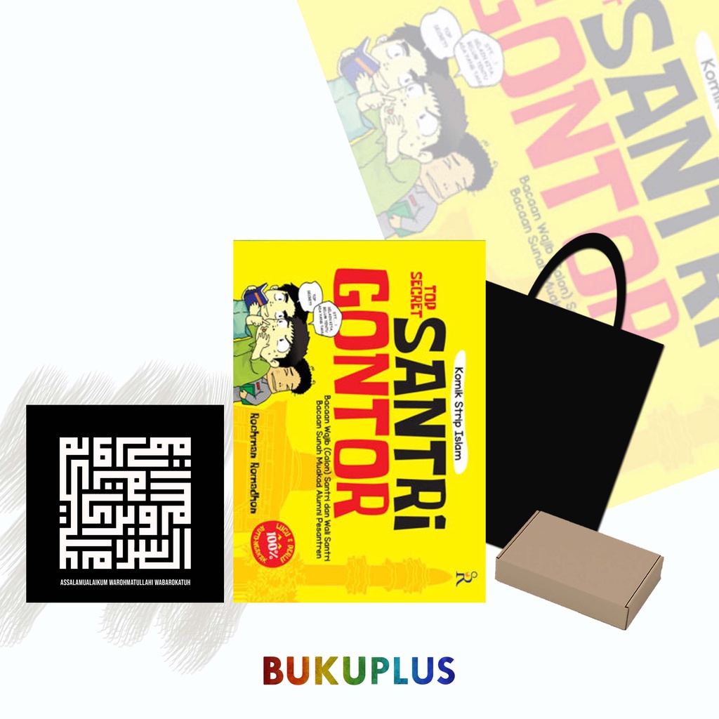 Jual KOMIK STRIP ISLAM TOP SECRET SANTRI GONTOR | Shopee Indonesia