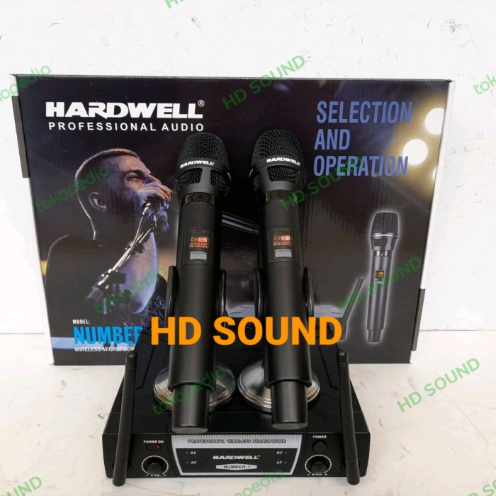 Jual MIC WIRELESS HARDWELL NUMBER 1 ORIGINAL | Shopee Indonesia
