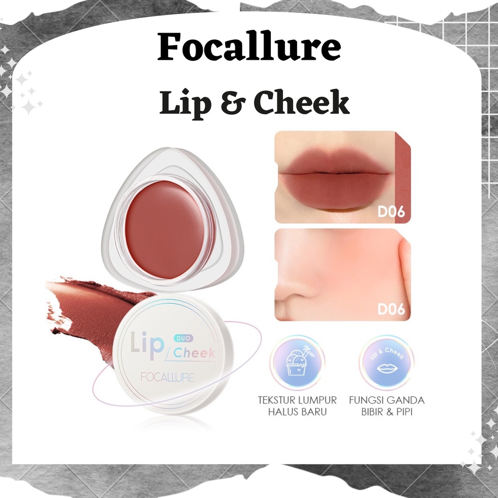 Jual Focallure Creamy Lip & Cheek Duo / Dual Use Lip Mud Lip Clay ... Jual Focallure Creamy Lip & Cheek Duo / Dual Use Lip Mud Lip Clay ...