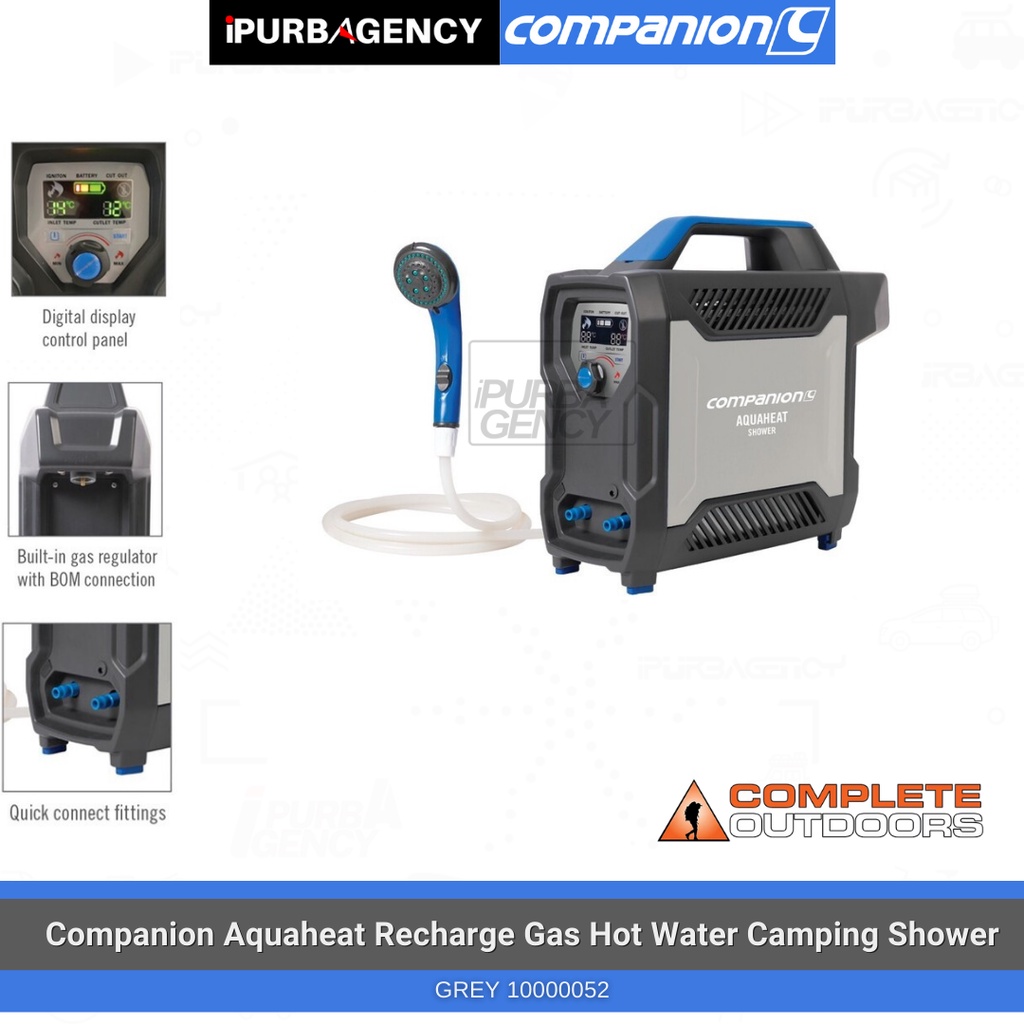 Jual Companion Aquaheat Lithium Gas Shower | Shopee Indonesia