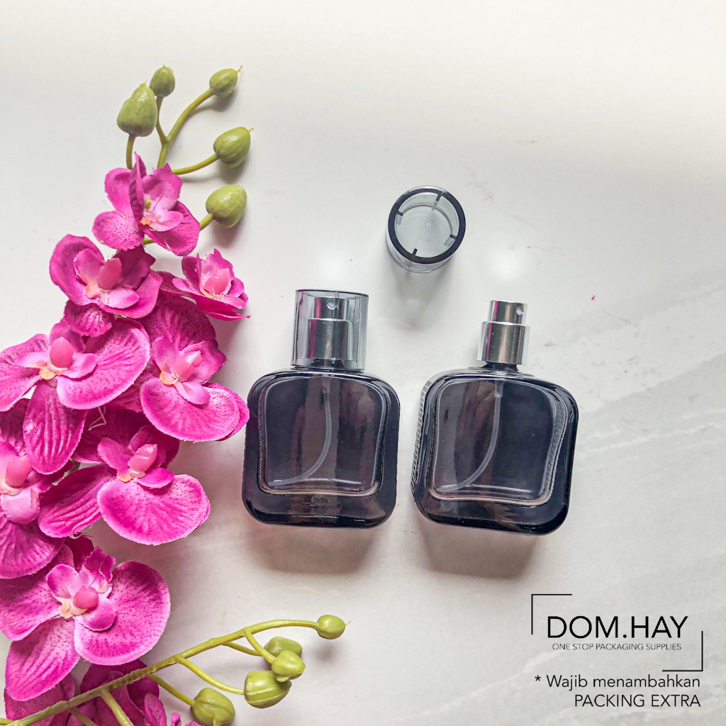 Jual 30ml Botol Parfum Square Warna Kosong Packaging Botol Kaca Parfume ...
