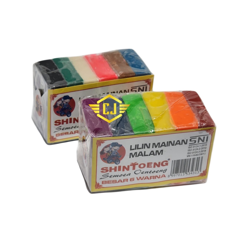 Jual Plastisin / Lilin Mainan / Modelling Clay Besar 6 Warna | Shopee ...